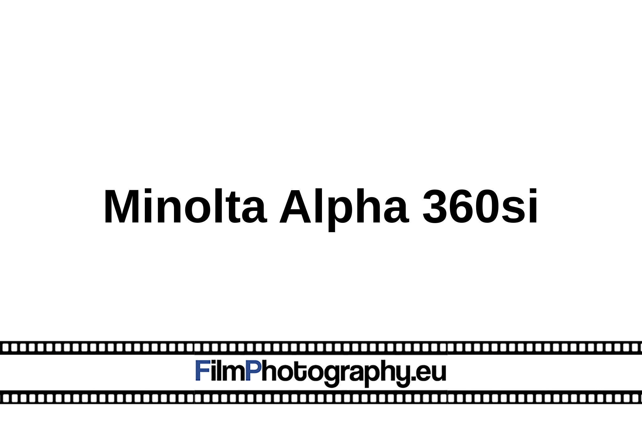 Minolta Alpha Sweet S - Guide for the camera