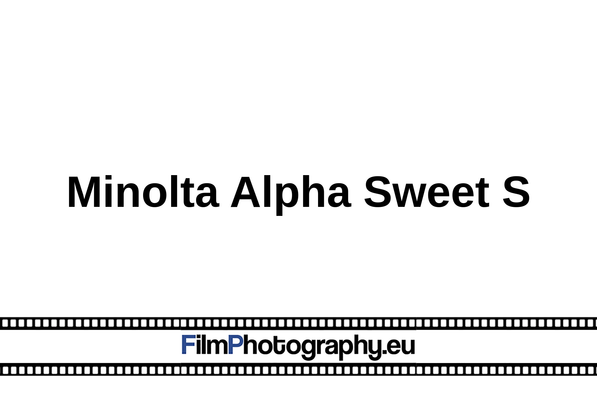 Minolta Alpha Sweet S - Guide for the camera