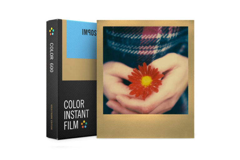 Impossible Color Film for 600 Gold Frame Sofortbildfilm