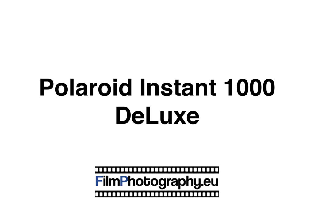 Polaroid Supercolor 1000 DeLuxe | Functions and films for the camera