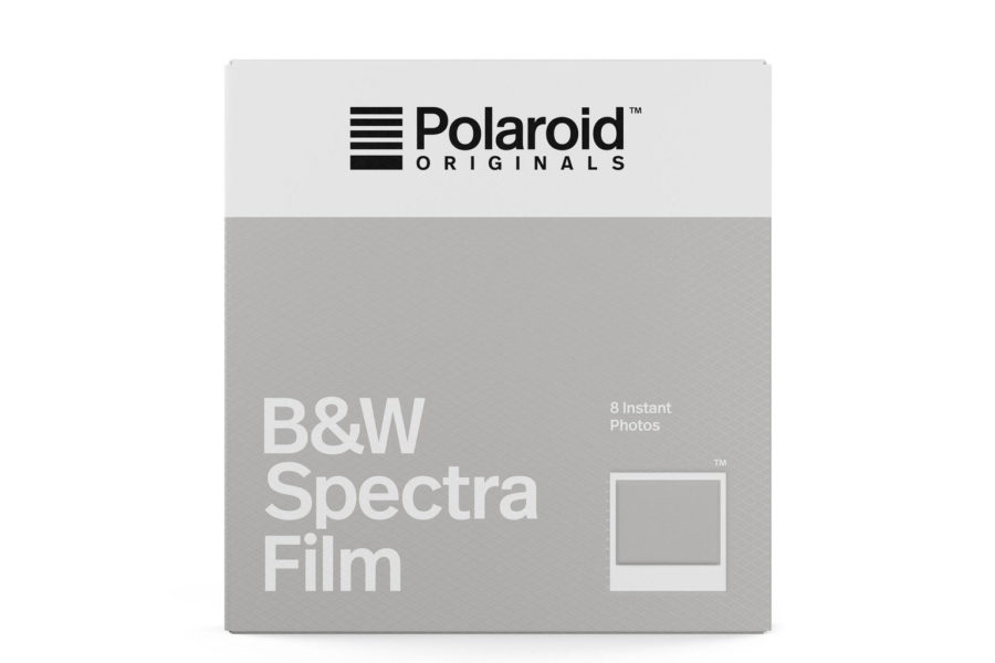 Polaroid Originals B&W Film for Spectra - cameras, size and info