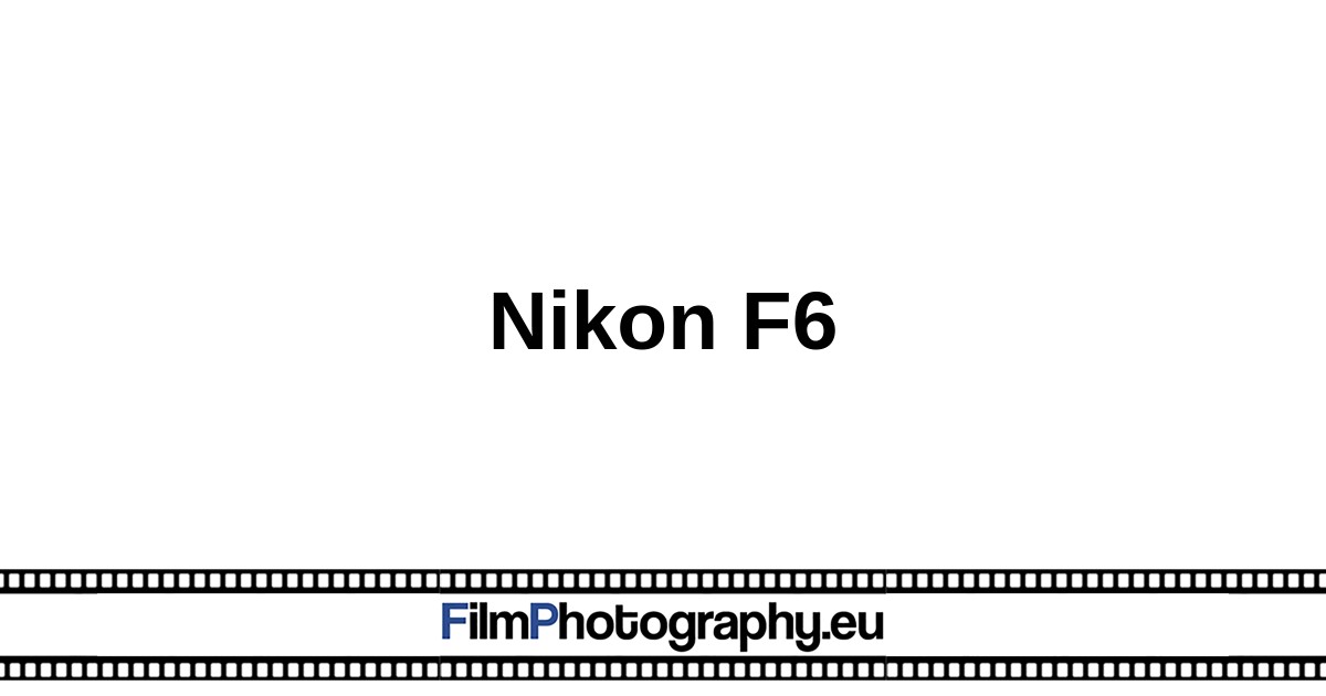 Nikon F6 - Find out about functions, battery & films