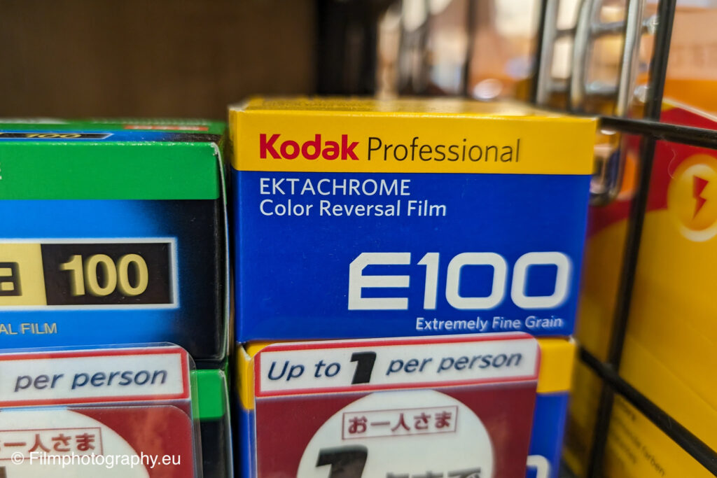 Kodak Ektachrome E100 - All about the color film