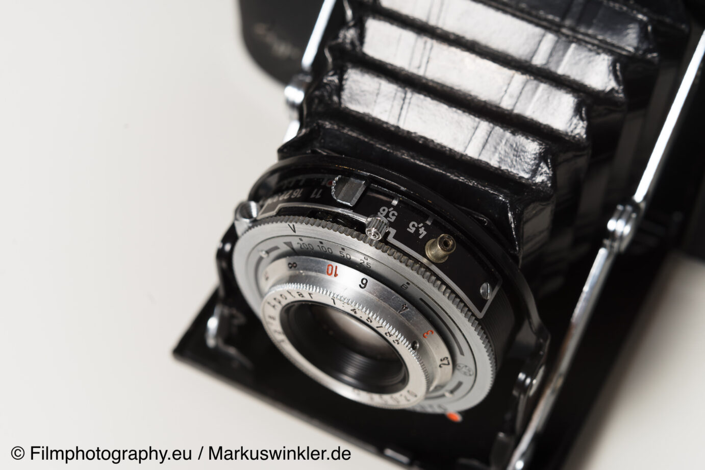 Agfa Isolette II - Information about features and films
