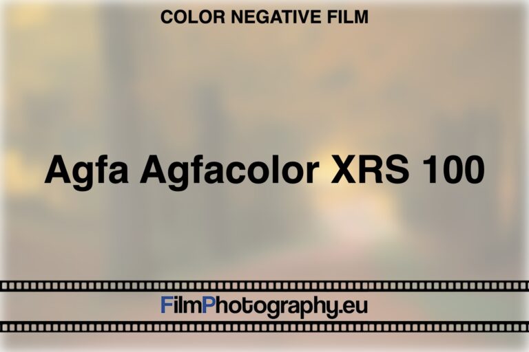 Color negative films - Overview of films for all formats