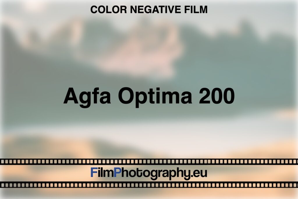 Color negative films - Overview of films for all formats