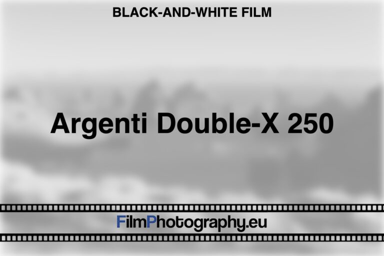 Panchromatic black and white films [B/W film overview]