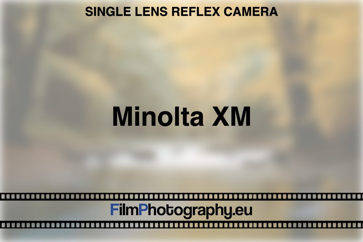 Minolta XM - Interesting facts about functions, power supply & films