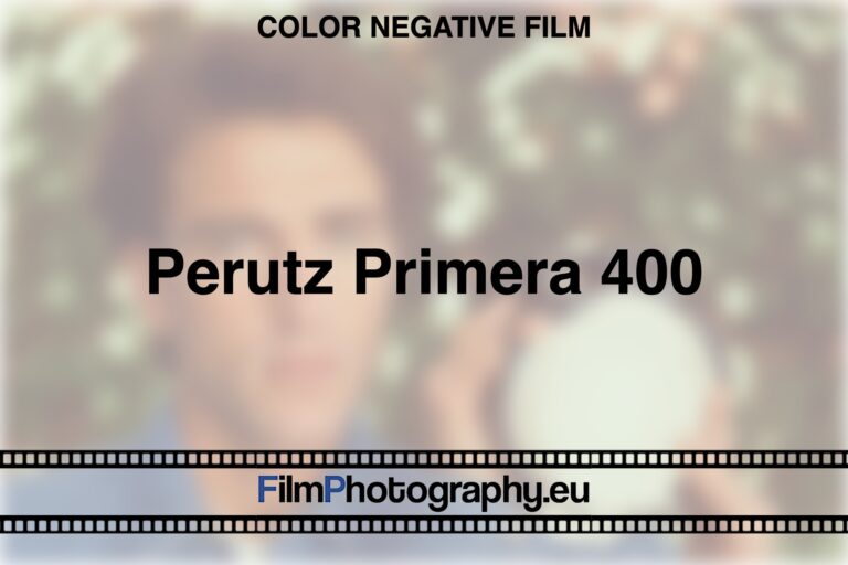 Perutz Primera 100 | Guide for the color negative film