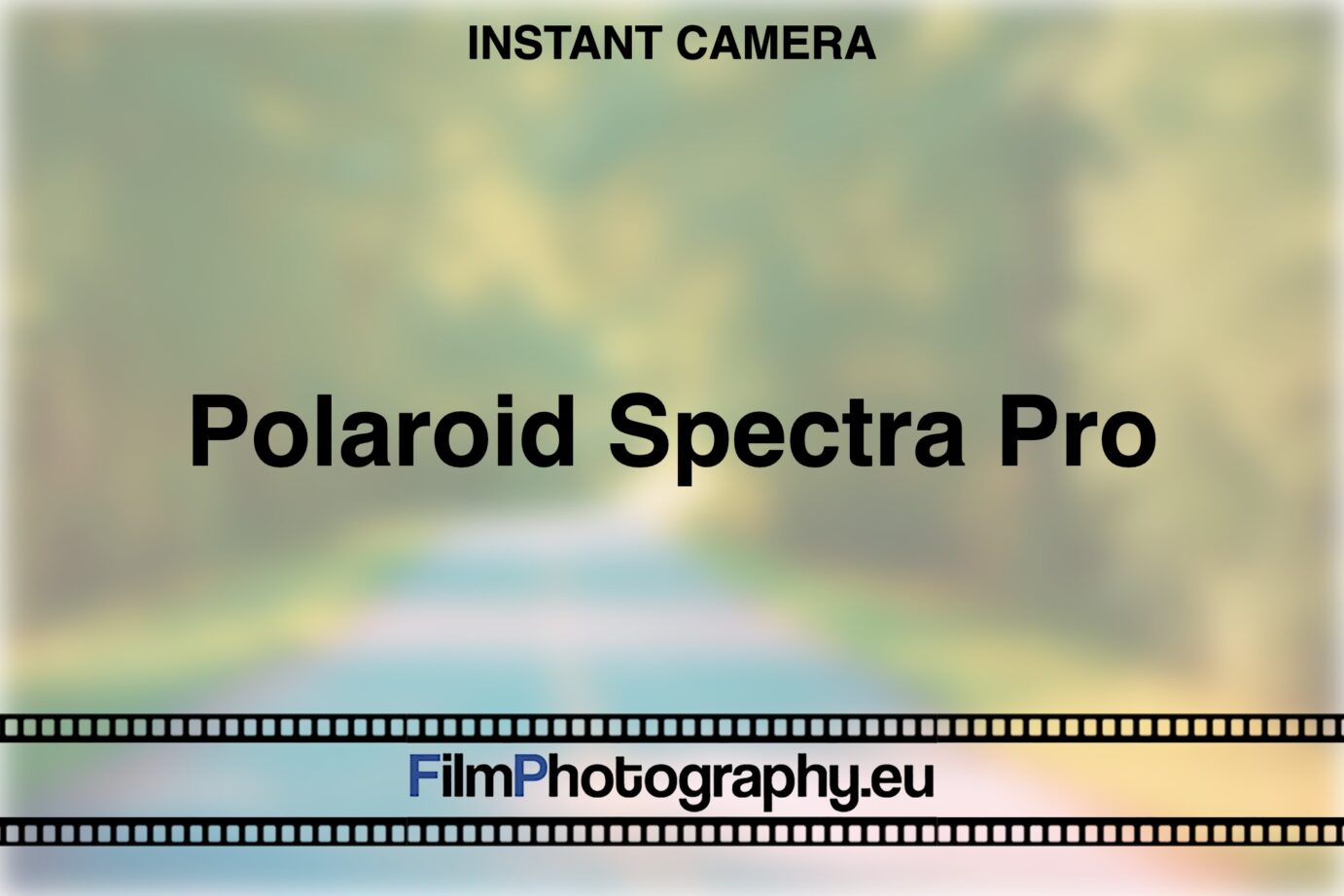 Polaroid Spectra Pro - Infos about films, batteries and functions