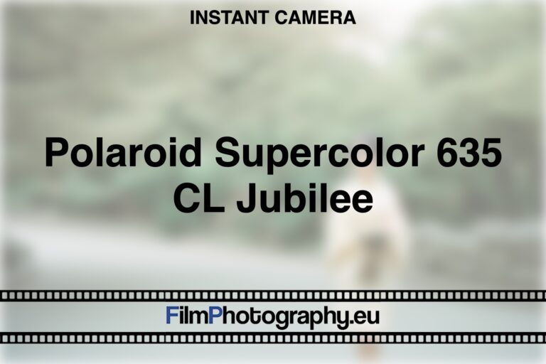 Polaroid Supercolor 635 - Learn more about the instant camera