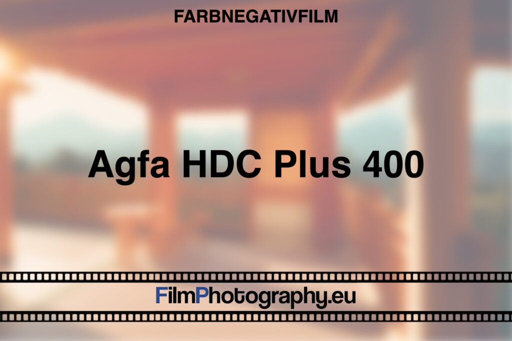 Agfa Agfacolor XRS 1000 – Wichtige Infos