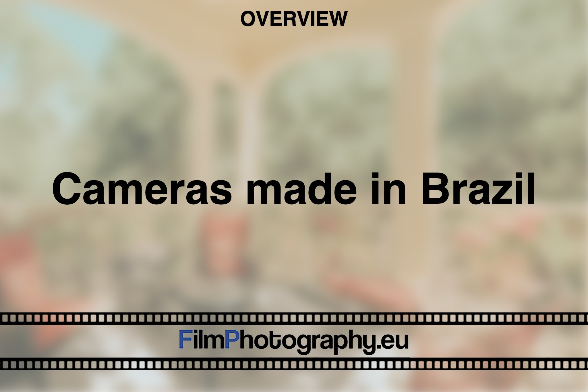 Analog cameras from Brazil | Production overview