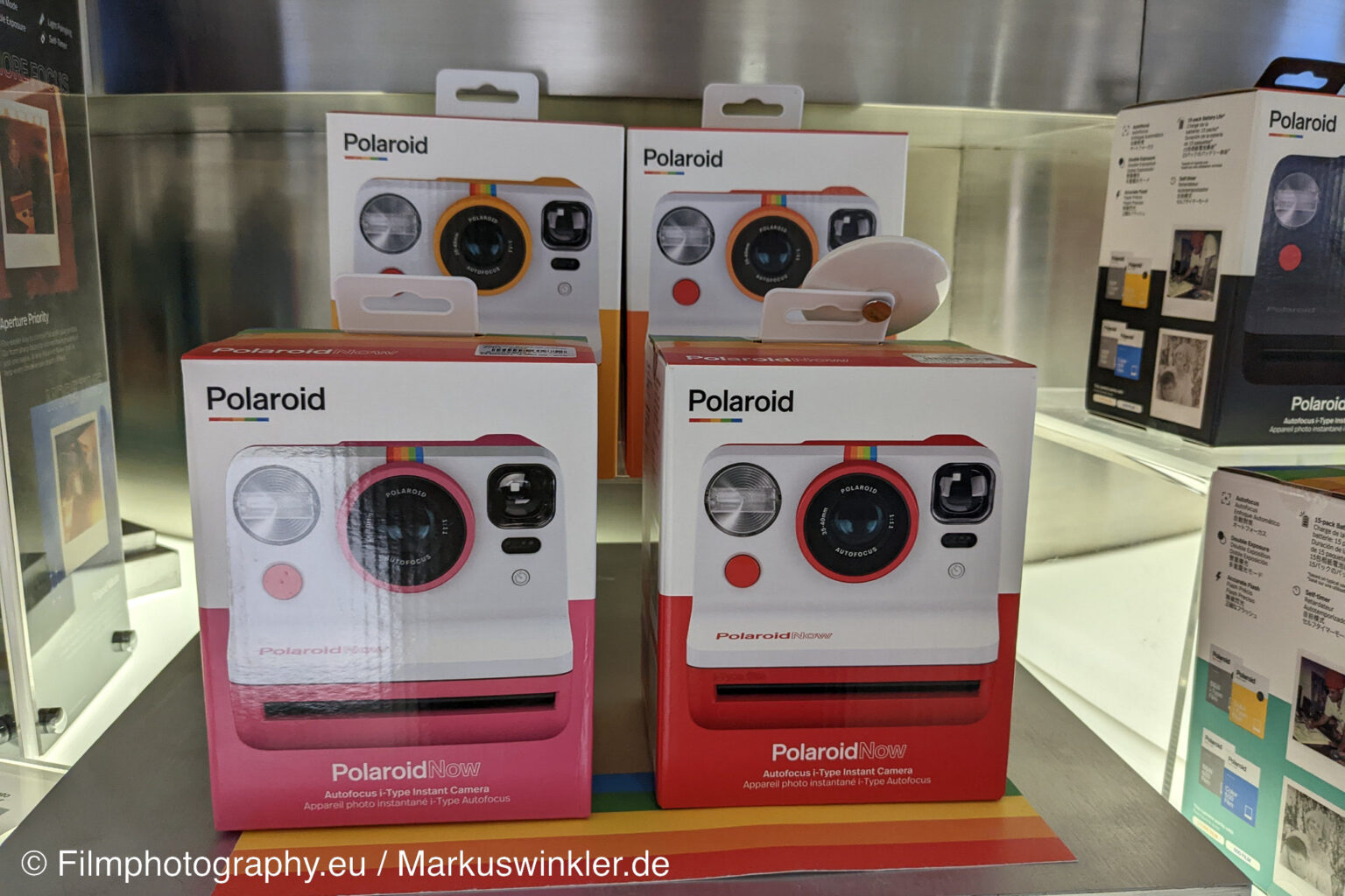 Polaroid Now - Overview of functions, films & batteries