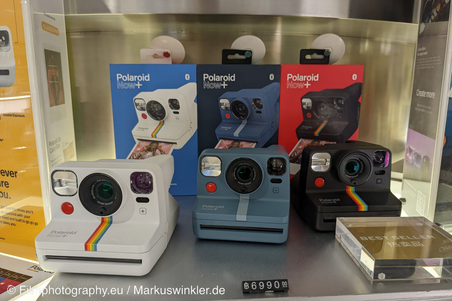 Polaroid Now+ - Information about functions & films