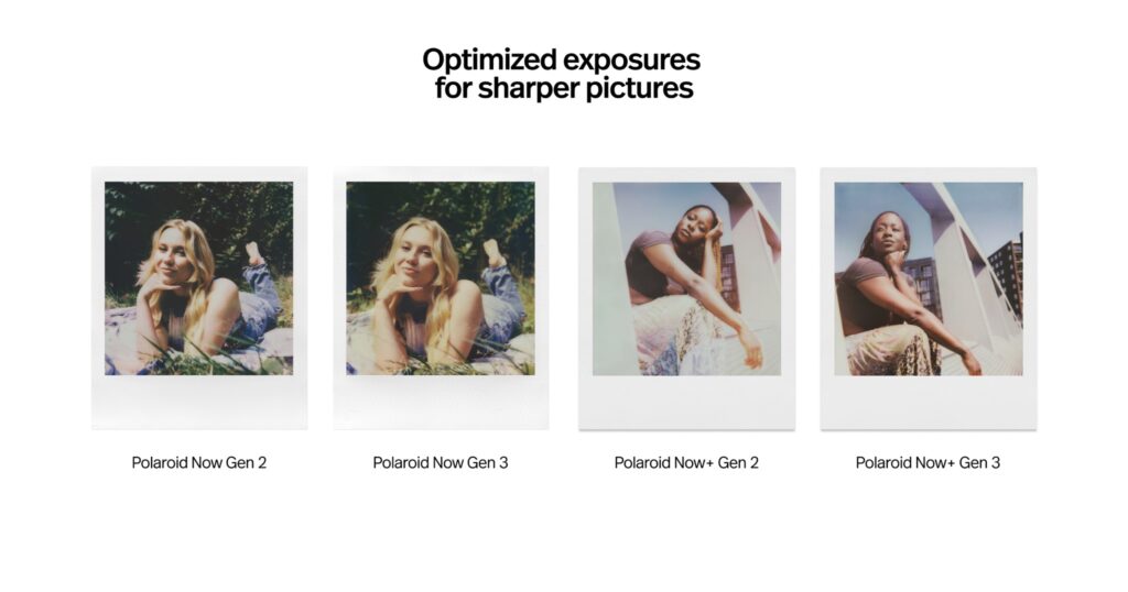 Polaroid Now Gen 3 - Features, batteries and films