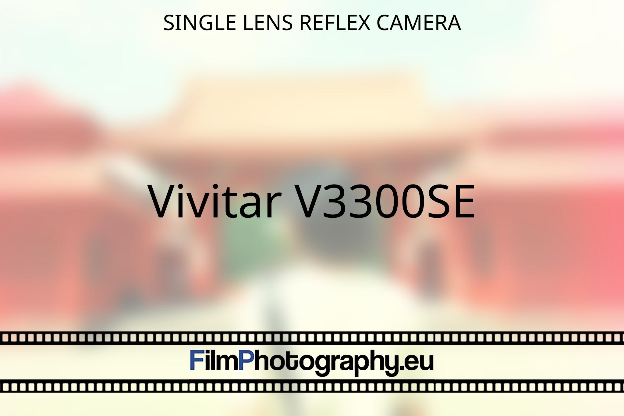 Vivitar V3300SE - What film and battery do you need?
