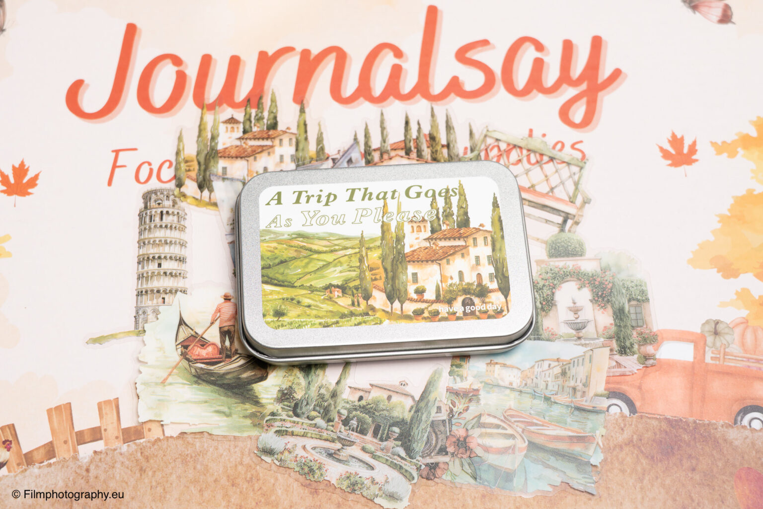 Journalsay Unboxing – Material für dein Fotoalbum
