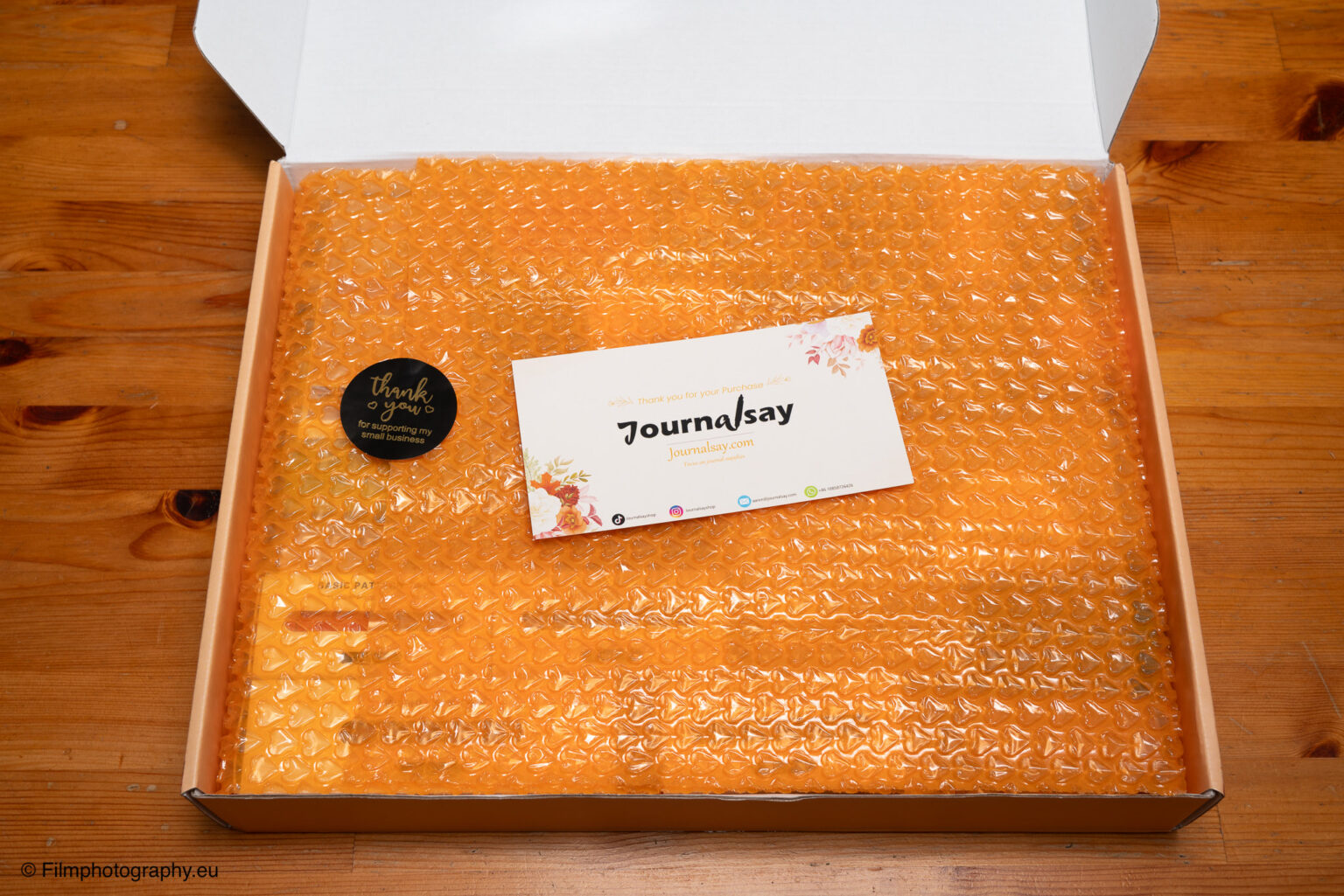 Journalsay Unboxing – Material für dein Fotoalbum
